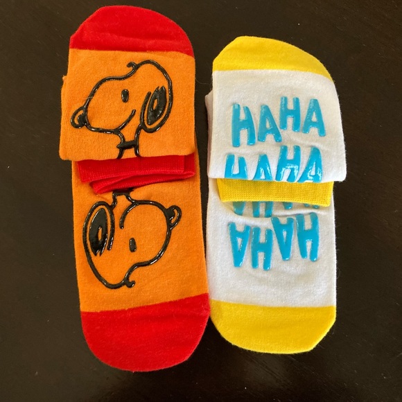 Accessories | Peanuts Gripper Socks Featuring Snoopy 911 | Poshmark